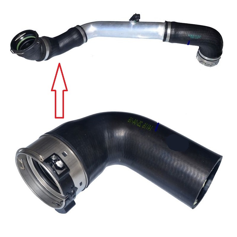 E60 Turbo İnterkol Hortumu Alt M57 DİZEL - 11617799401-2