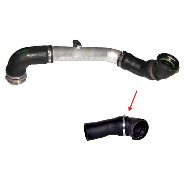 E60 Turbo İnterkol Hortumu M57N - 11617799400